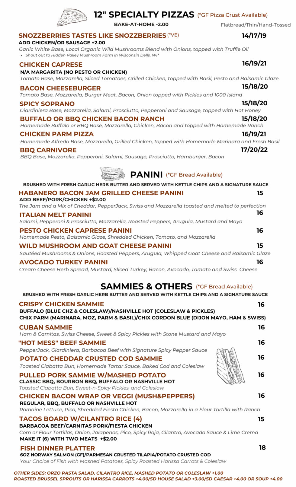 MENU - Draft City Taproom